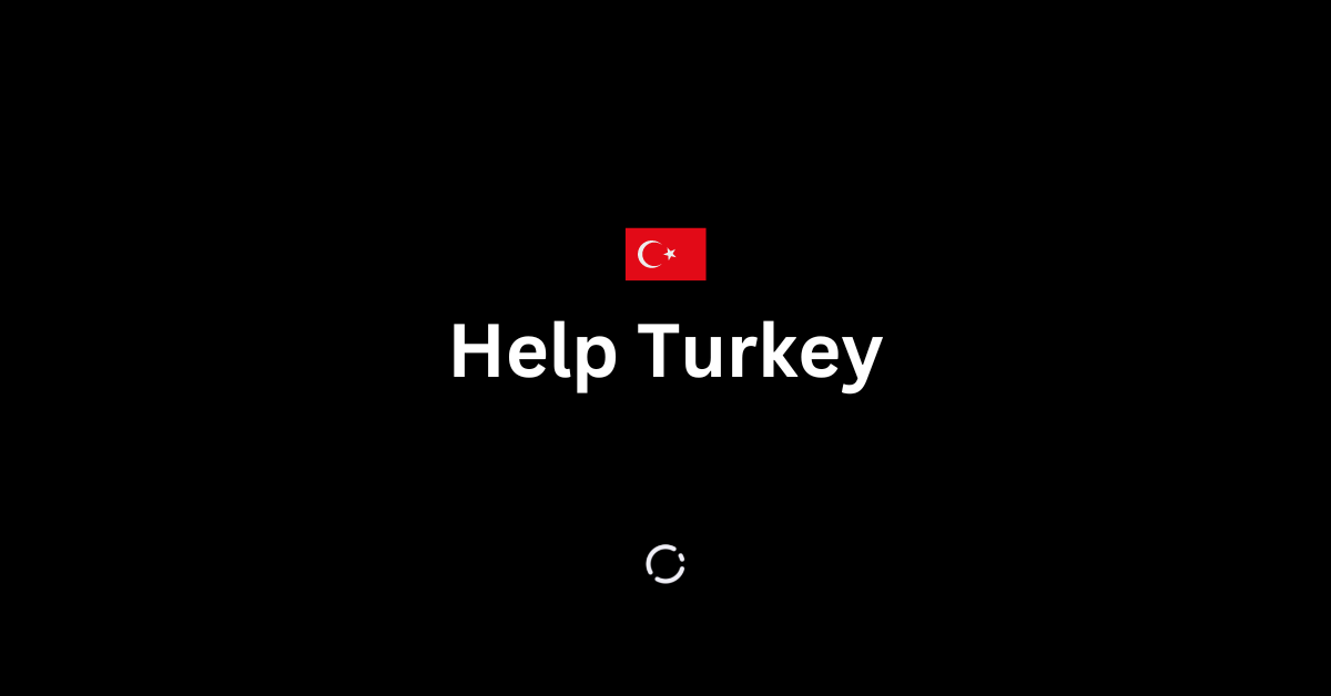 Donate for Turkey - Glocalzone